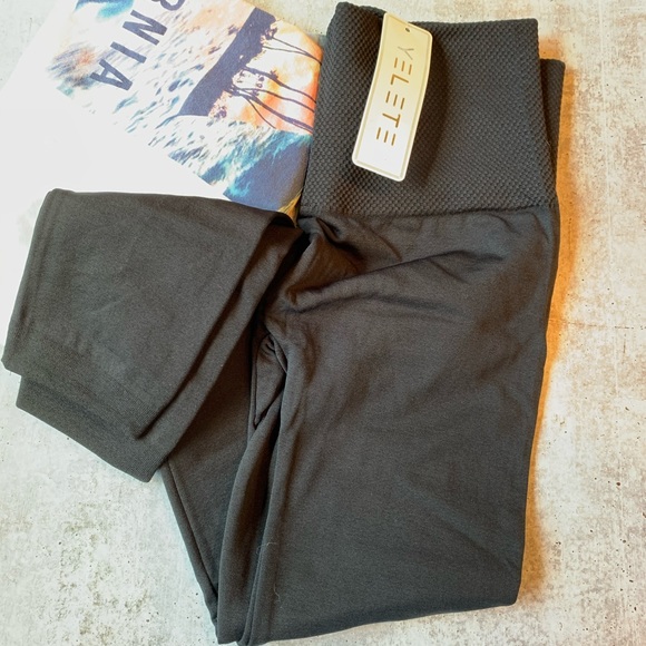 Yelete | Pants & Jumpsuits | Yelete Plus Size High Waist Fleece Legging ...